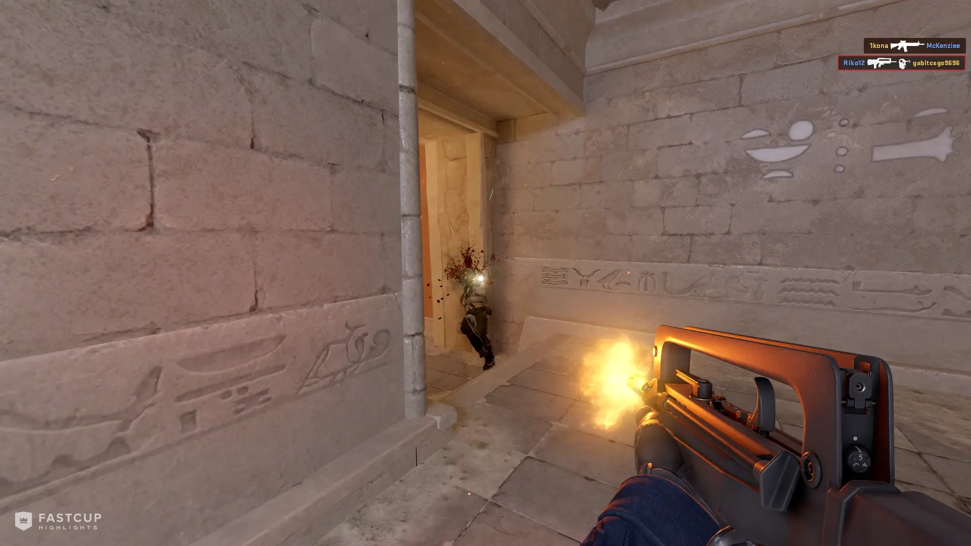 4K with AK-47 and FAMAS | FASTCUP