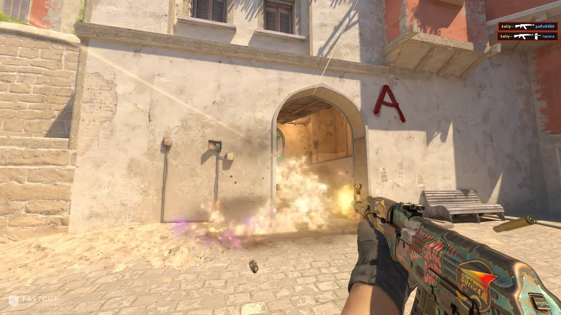 3K with AK-47 (Double-Kill) | FASTCUP