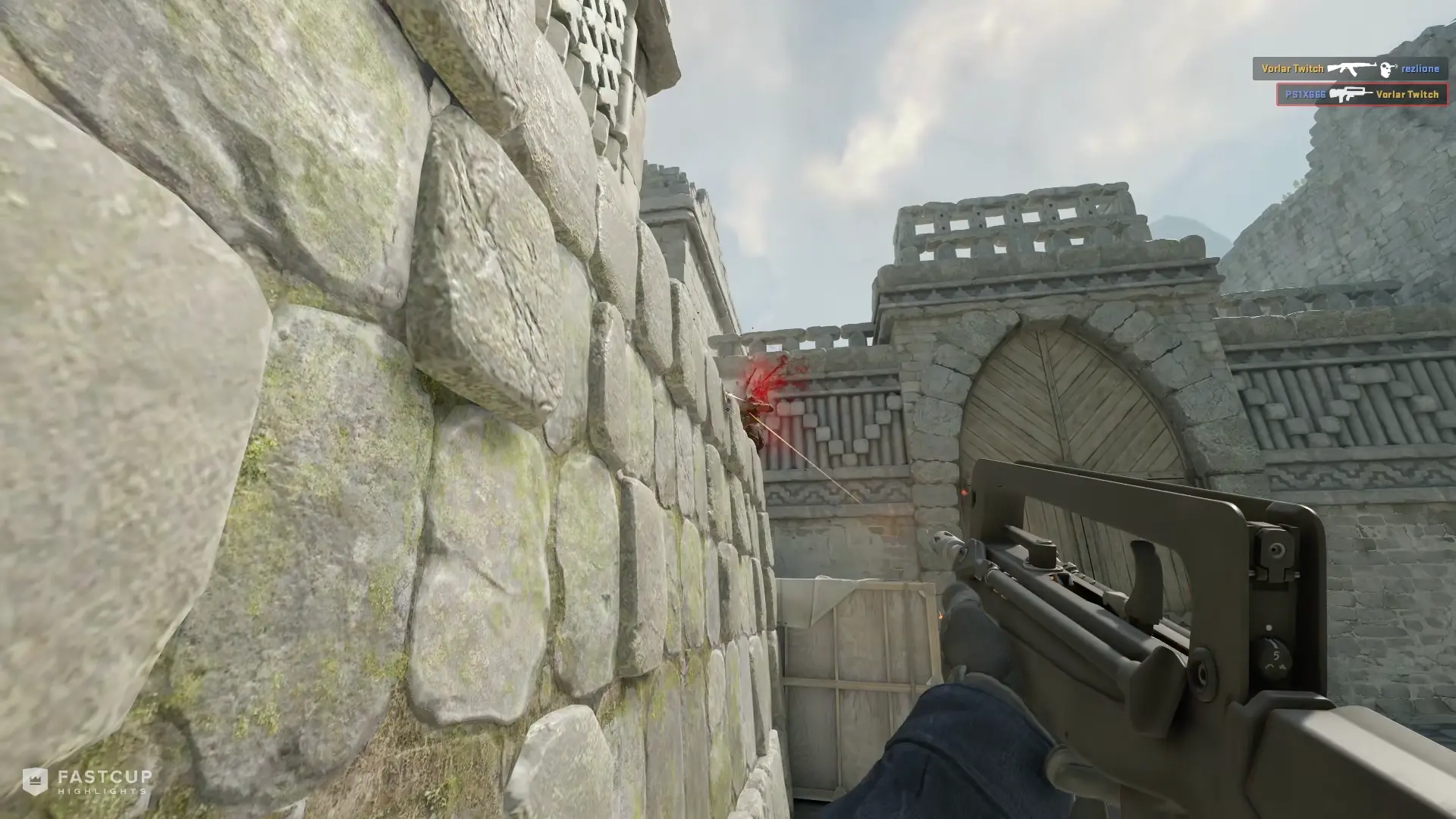 4K with FAMAS and AK-47 | FASTCUP