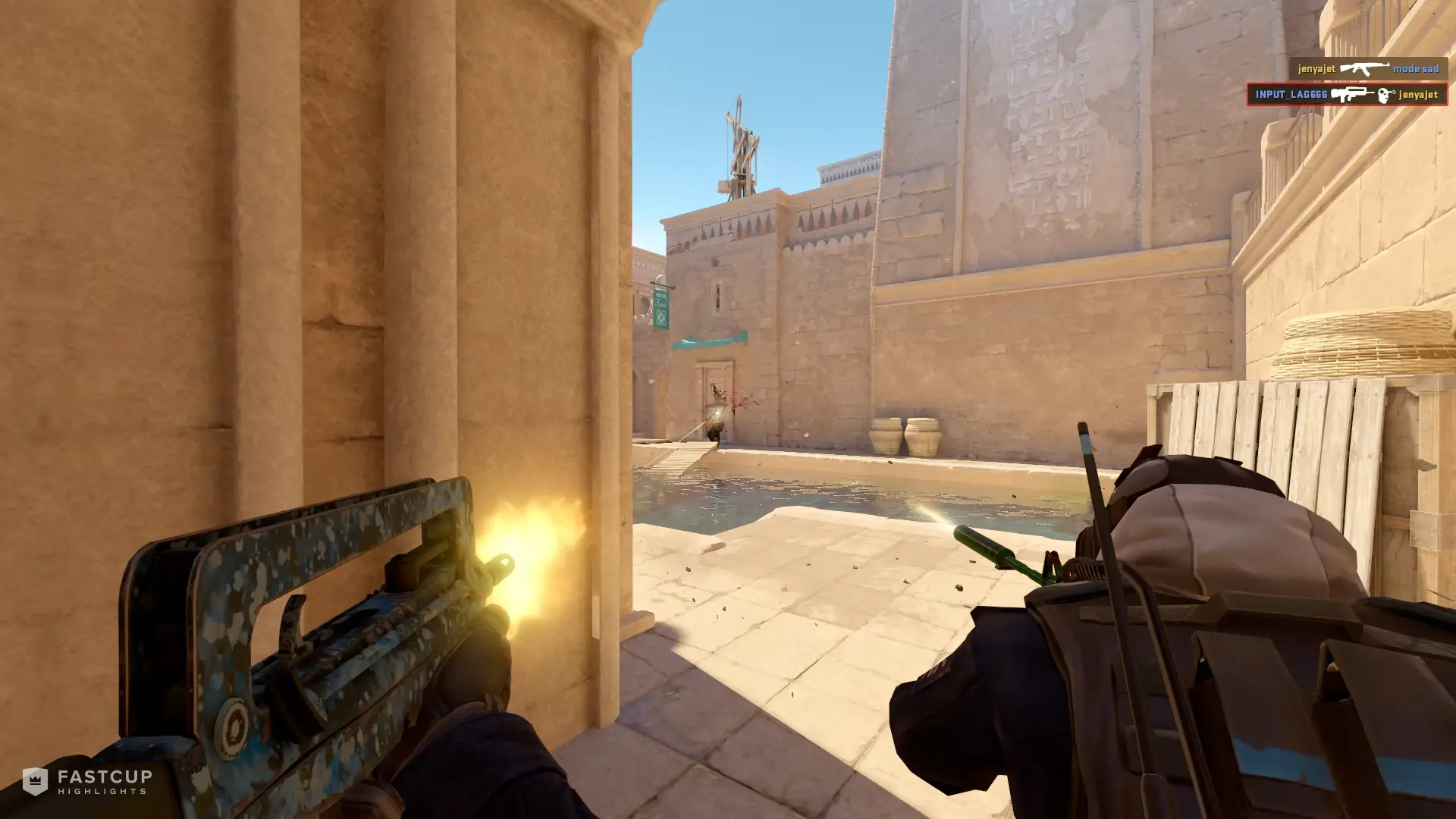 4K with AK-47 and FAMAS | FASTCUP