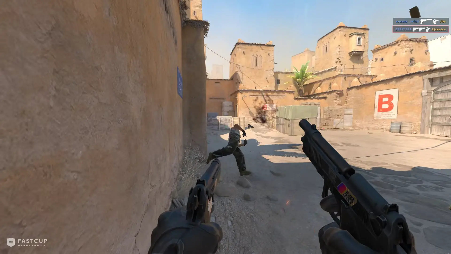 4K with Dual Berettas and M9 Bayonet | FASTCUP