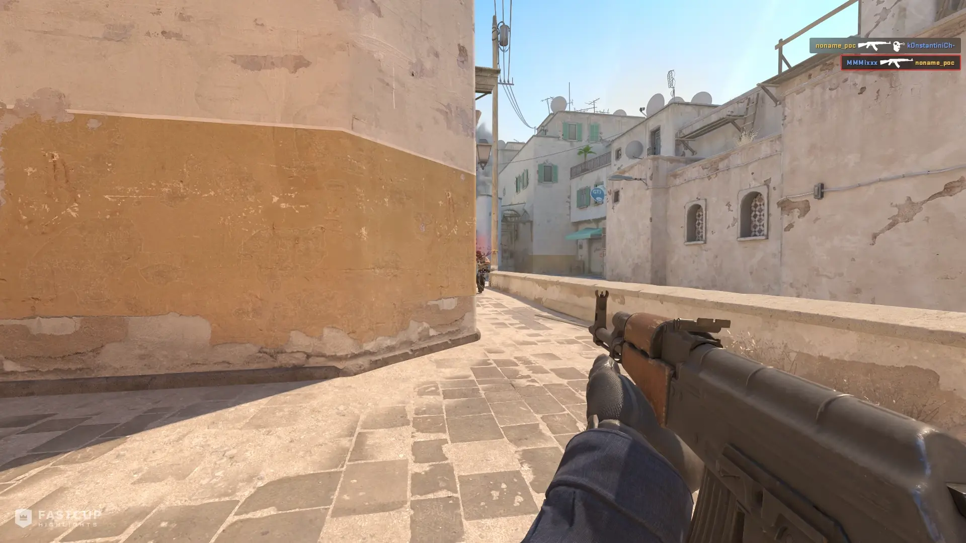 ACE with AK-47 and Incendiary Grenade | FASTCUP