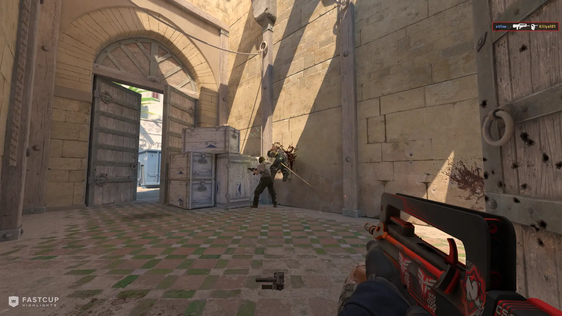 4K with FAMAS and AK-47 | FASTCUP