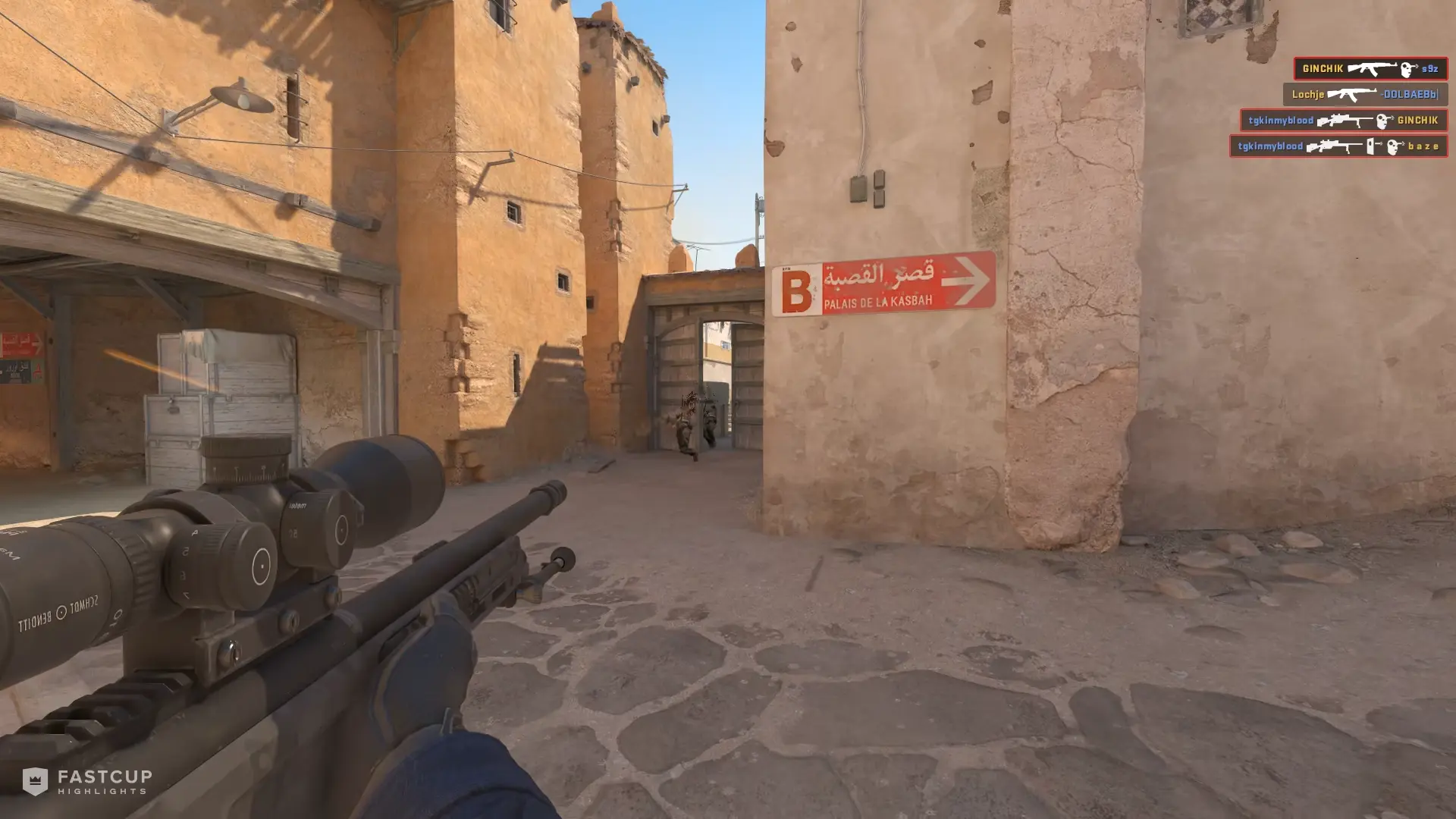 3K with SSG 08 and MP9 (Double-Kill) | FASTCUP