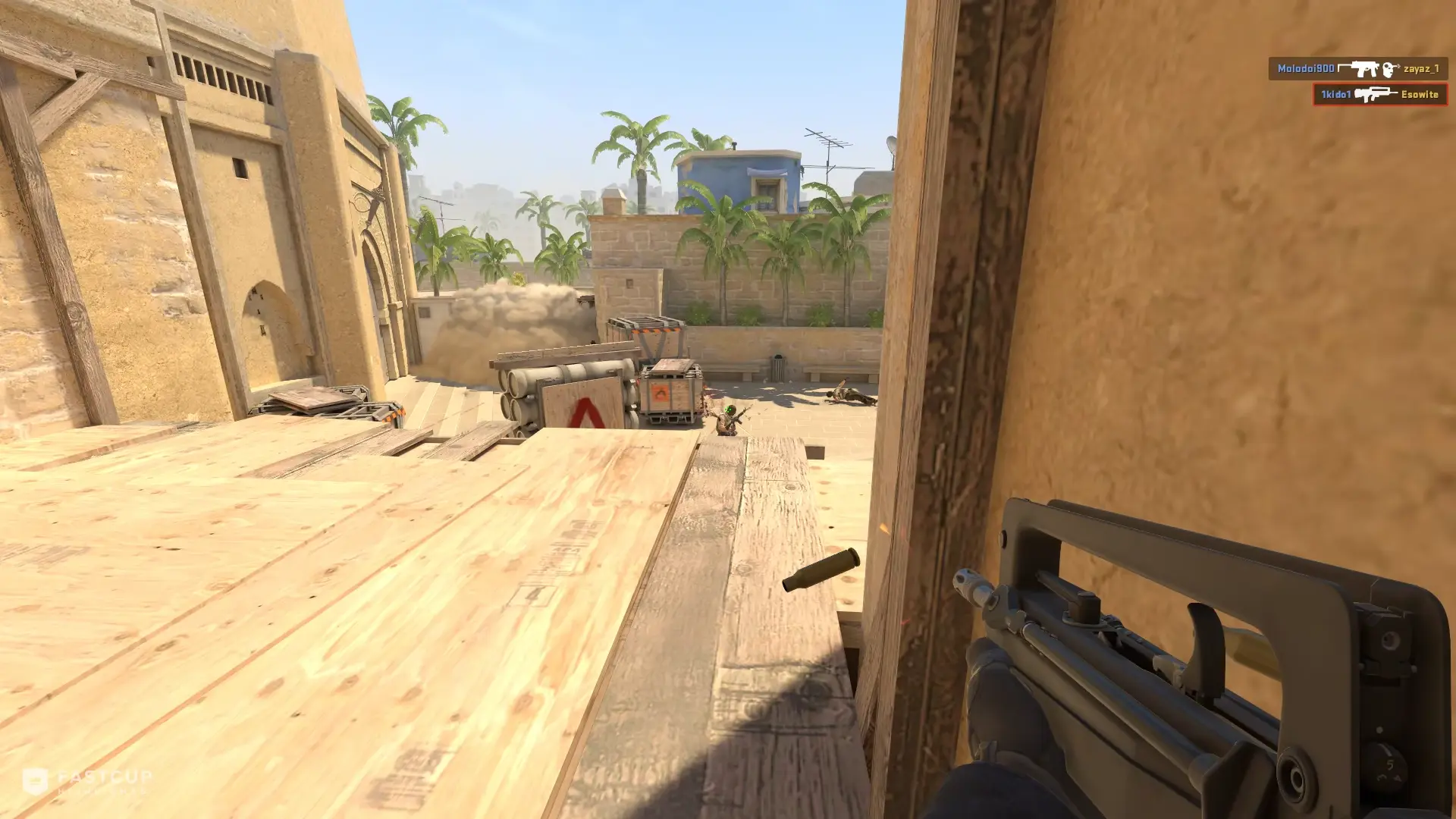 4K with FAMAS and AK-47 | FASTCUP