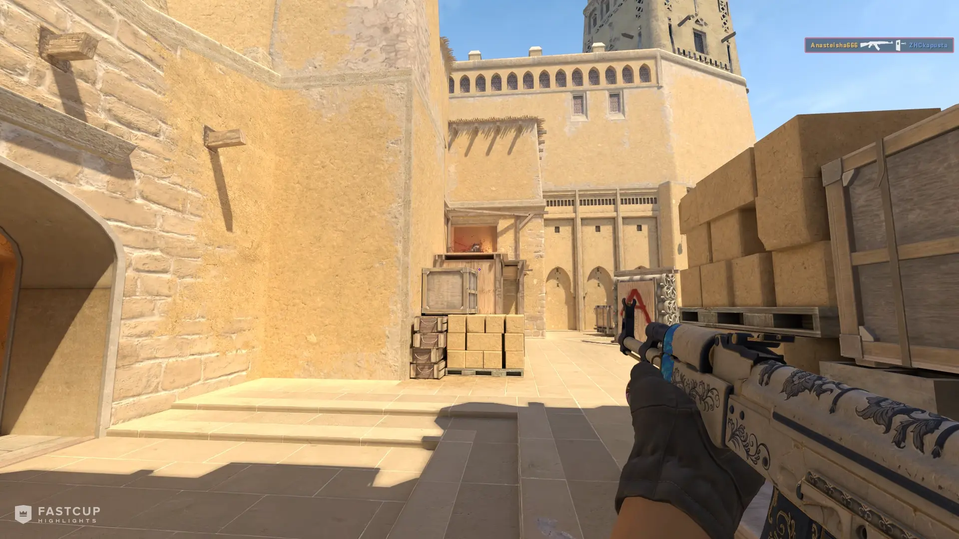 ACE with AK-47 and M4A4 | FASTCUP