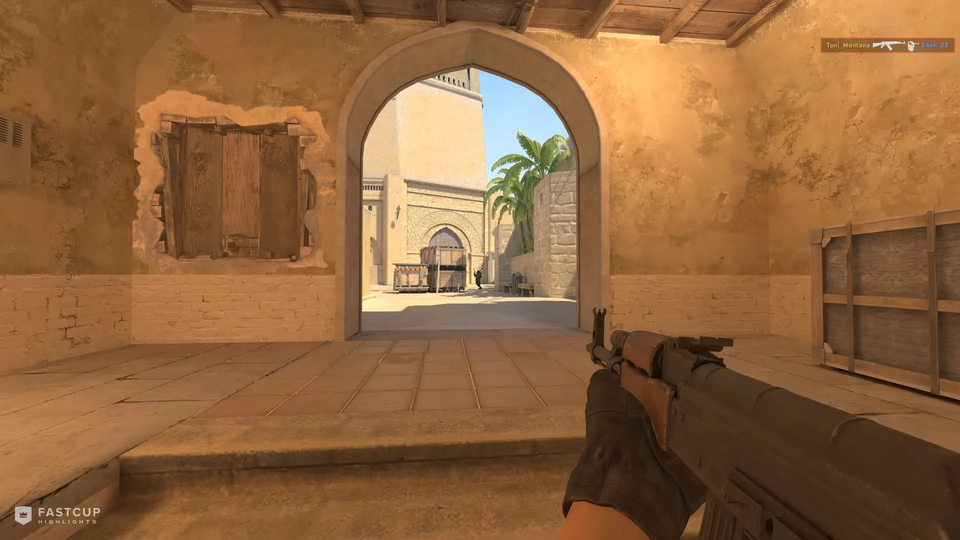 ACE with AK-47 and Knife | FASTCUP