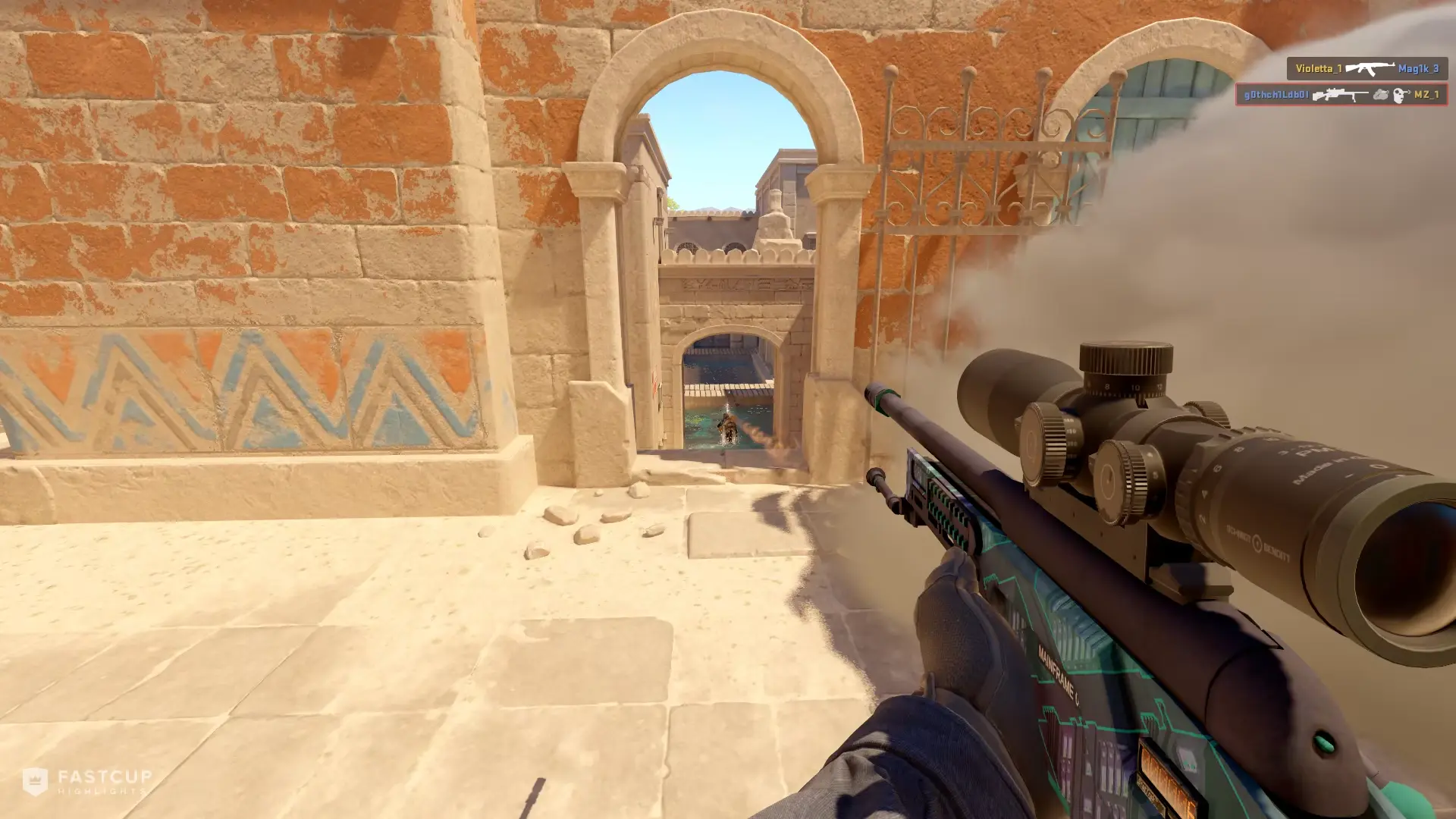 4K with AK-47 and SSG 08 | FASTCUP