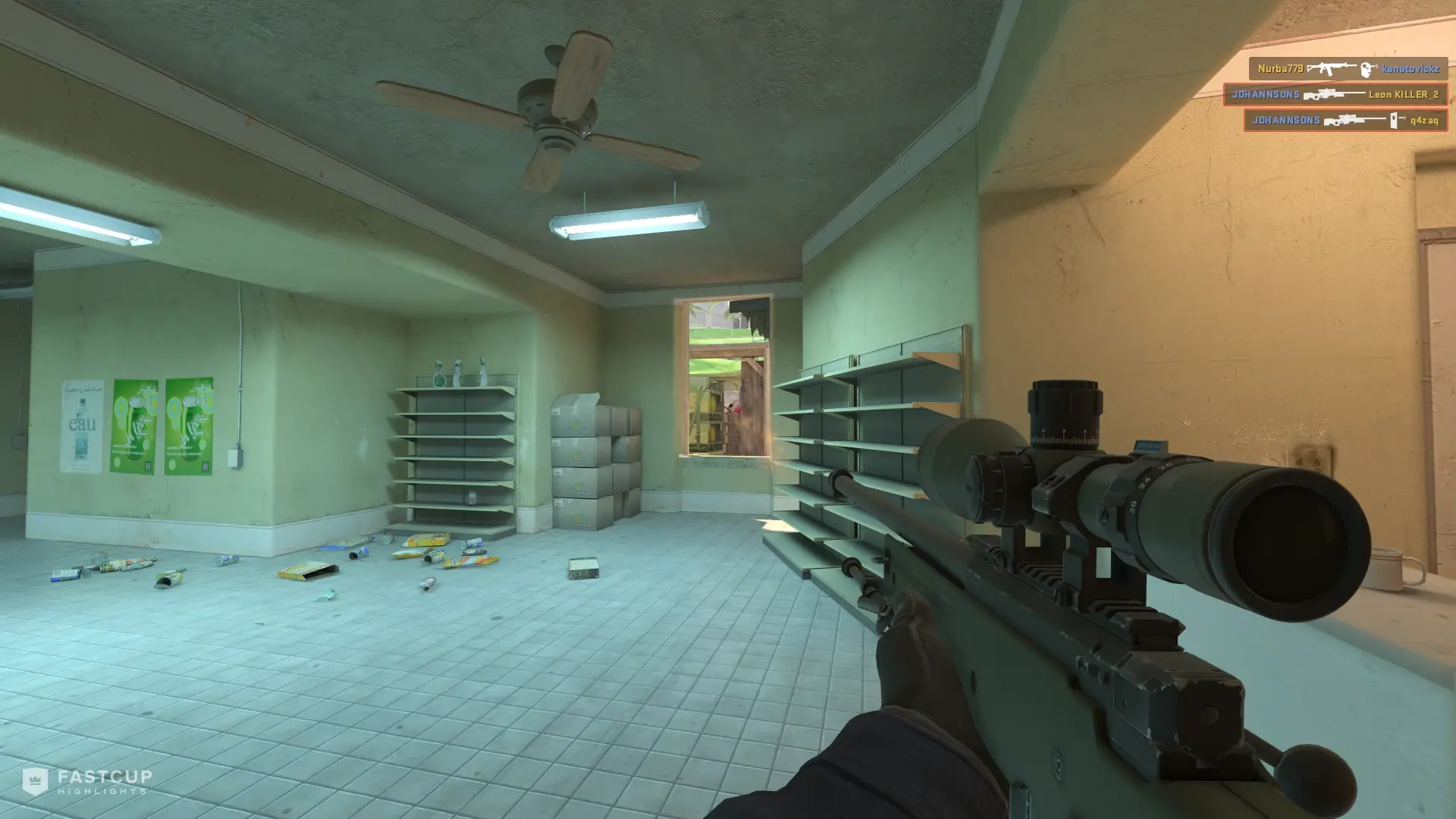 ACE with AWP and Desert Eagle (Double-Kill) | FASTCUP