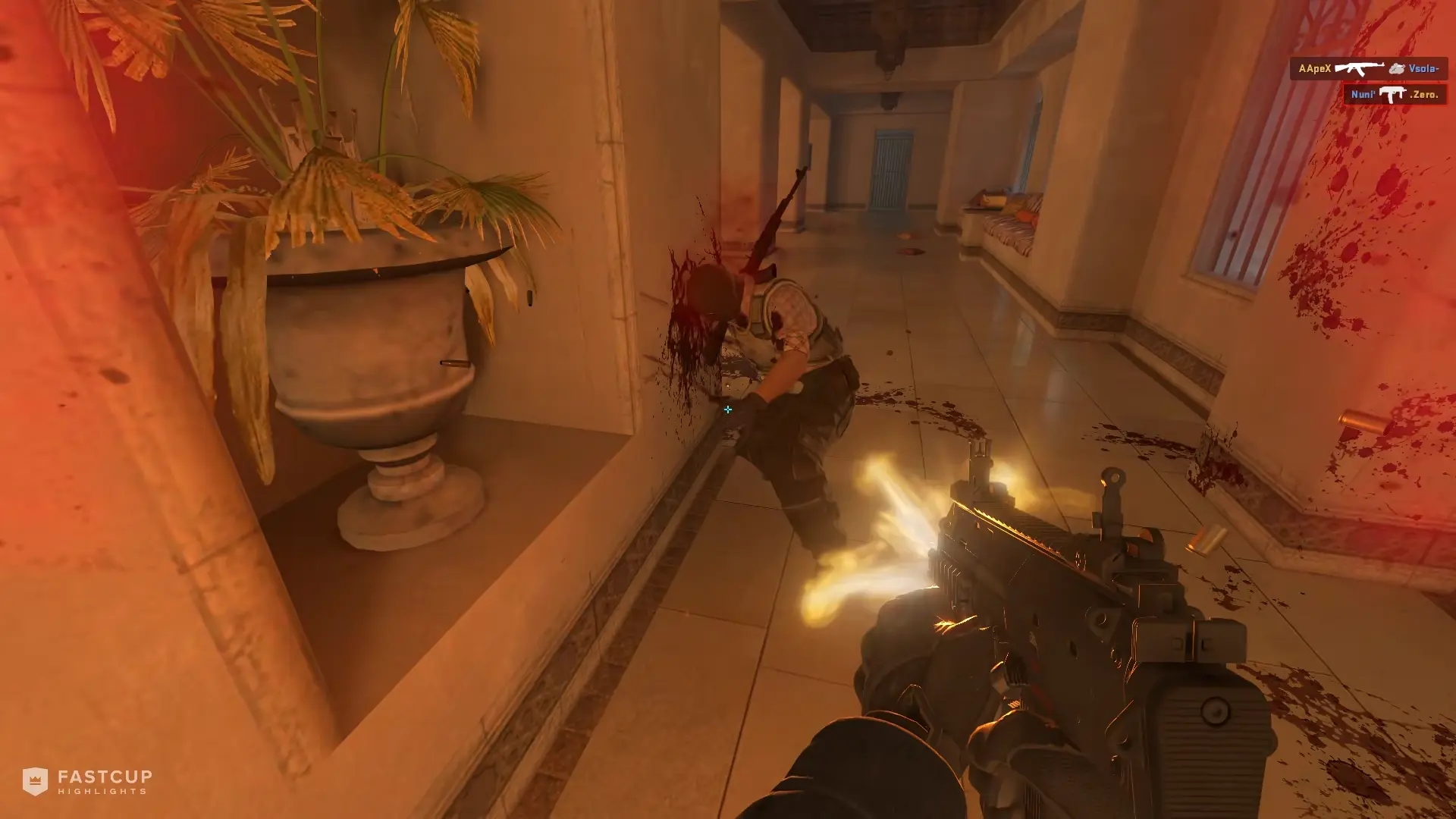 4K with MP7 and Incendiary Grenade | FASTCUP