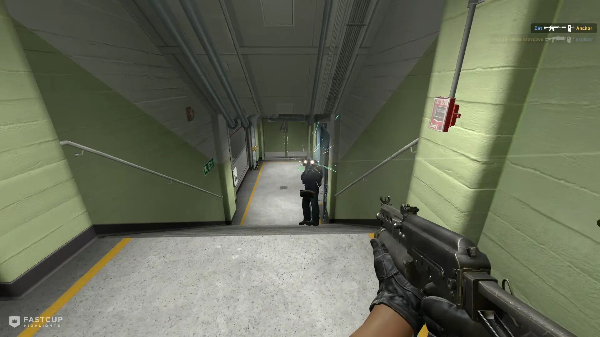 1v3 clutch with M4A1-S and PP-Bizon | FASTCUP